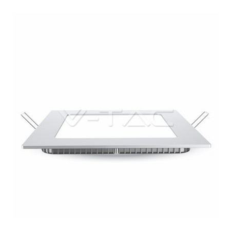 Panel empotrar cuadrado PREMIUM LED 12W 1000Lm Blanco Luz Fría